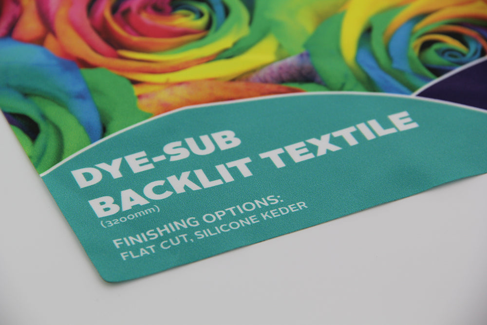 Backlit Textile – Super-Wide Digital